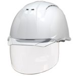 DIC AP11EVO-CSW ワイドシールド面付き 耐候性ヘルメット（通気孔付き/ライナー入り） | 工事用ヘルメット通販・名入れの専門店 浜田 | 作業・建築・建設・高所・電気・防災